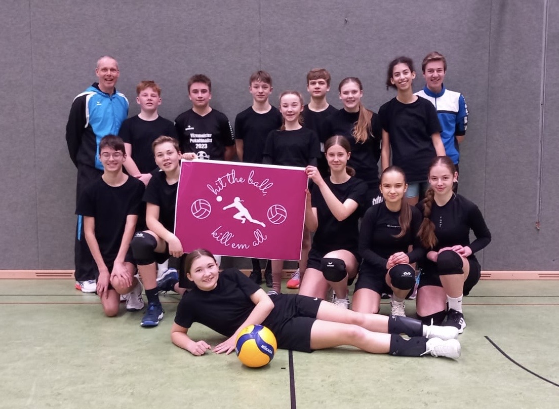 Erfolgreicher Regionalentscheid Volleyball für die Schülerinnen der ...